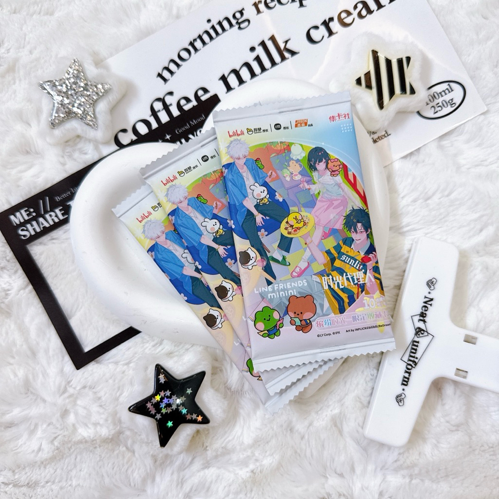 [NEKONII] 1 gói thẻ LINK CLICK Collab LINE FRIENDS thẻ ngẫu nhiên Người ...