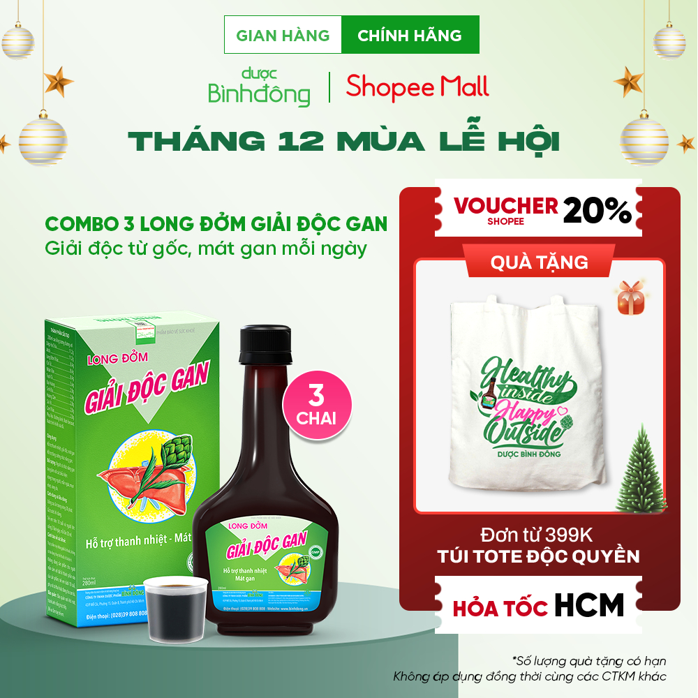 Combo 3 chai Long Đởm Giải Độc Gan Dược Bình Đông Chai 280ml - Thanh ...