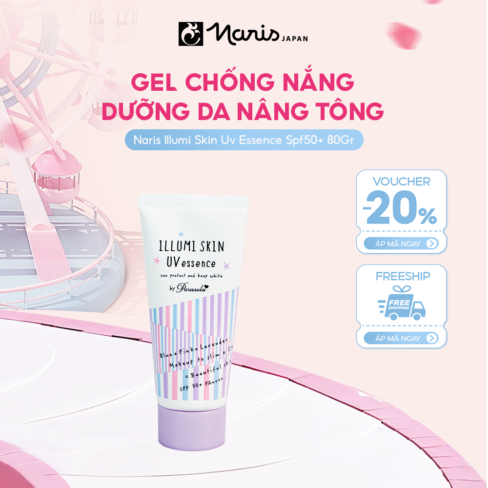 [VHL] Gel chống nắng nâng tông Naris Parasola Illumi Skin UV Essence ...