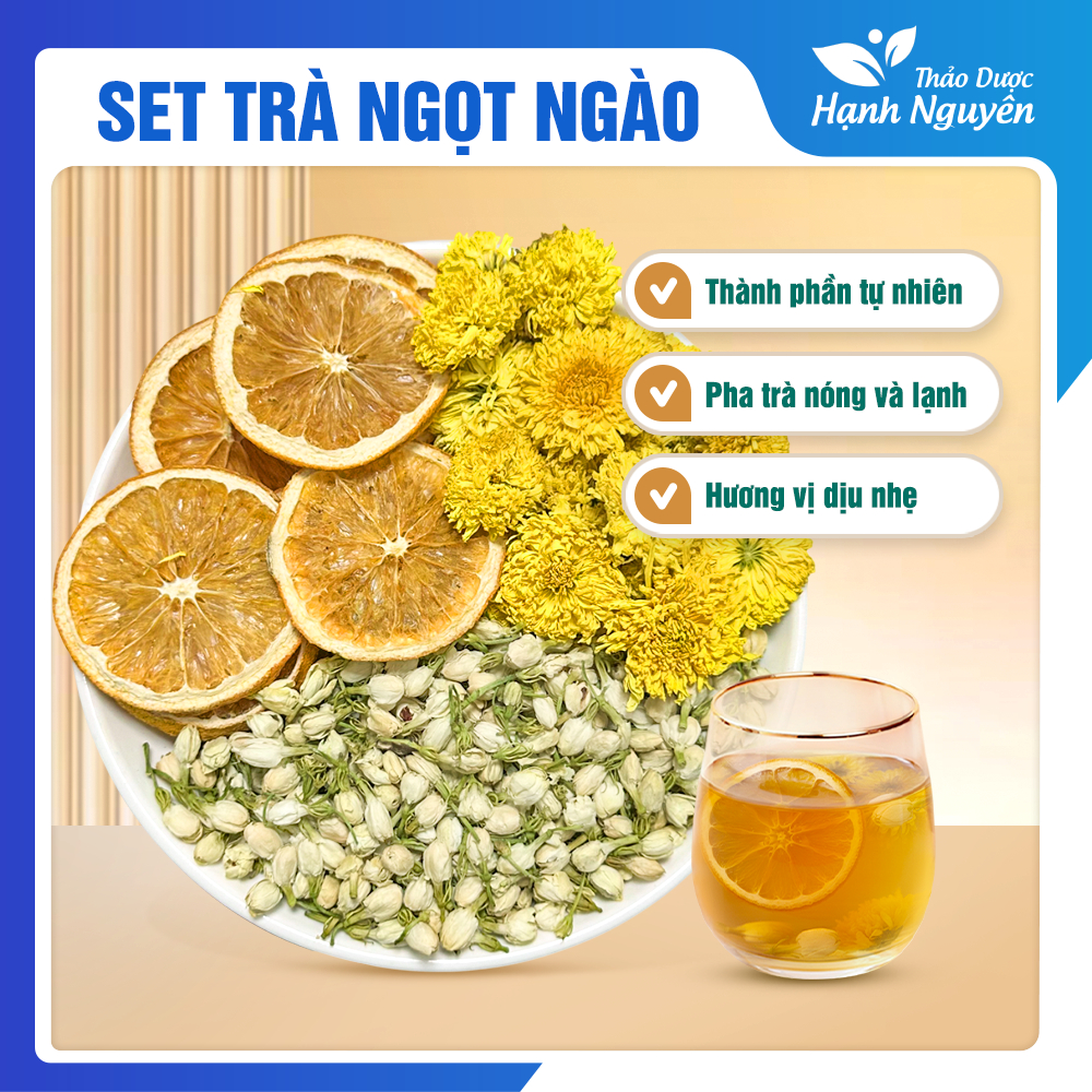 Set trà ngọt ngào, trà dưỡng hương, lưu giữ hương thơm thuần khiết gồm ...