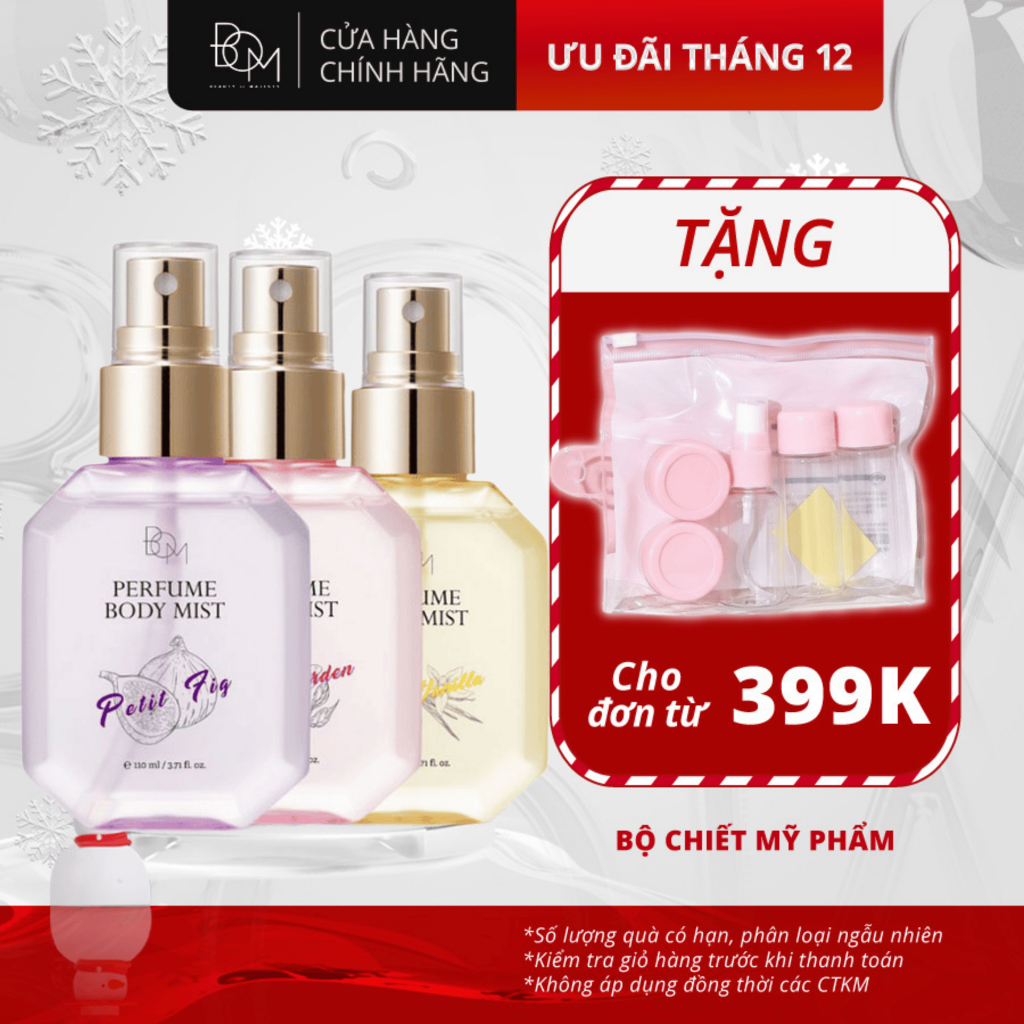 Xịt Thơm Hương Nước Hoa BOM Perfume Body Mist - 110ml | Shopee Việt Nam