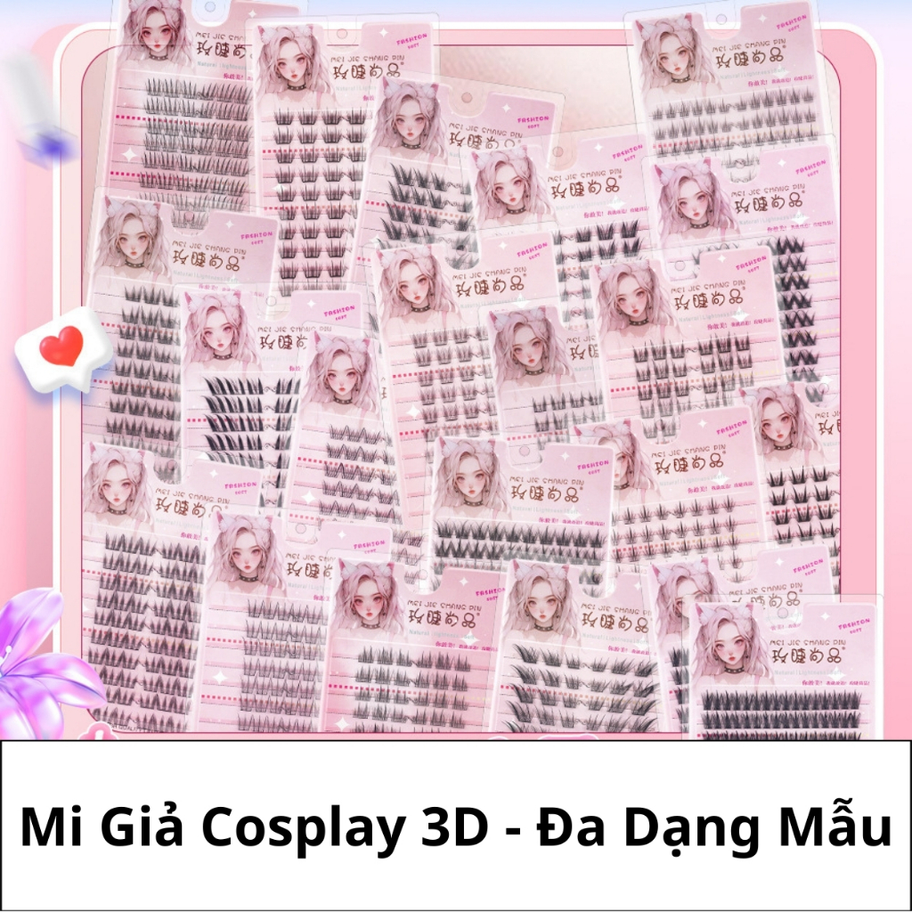Mi Giả Không Keo Meijishangpin, Mi Giả Cosplay 3D Idol Doyin.. Đa Dạng ...