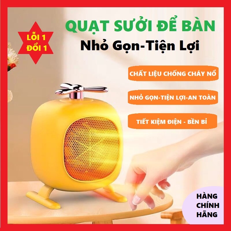 [THANH LÝ] Quạt sưởi để bàn, máy sưởi mini Helicopter tiết kiệm điện ...