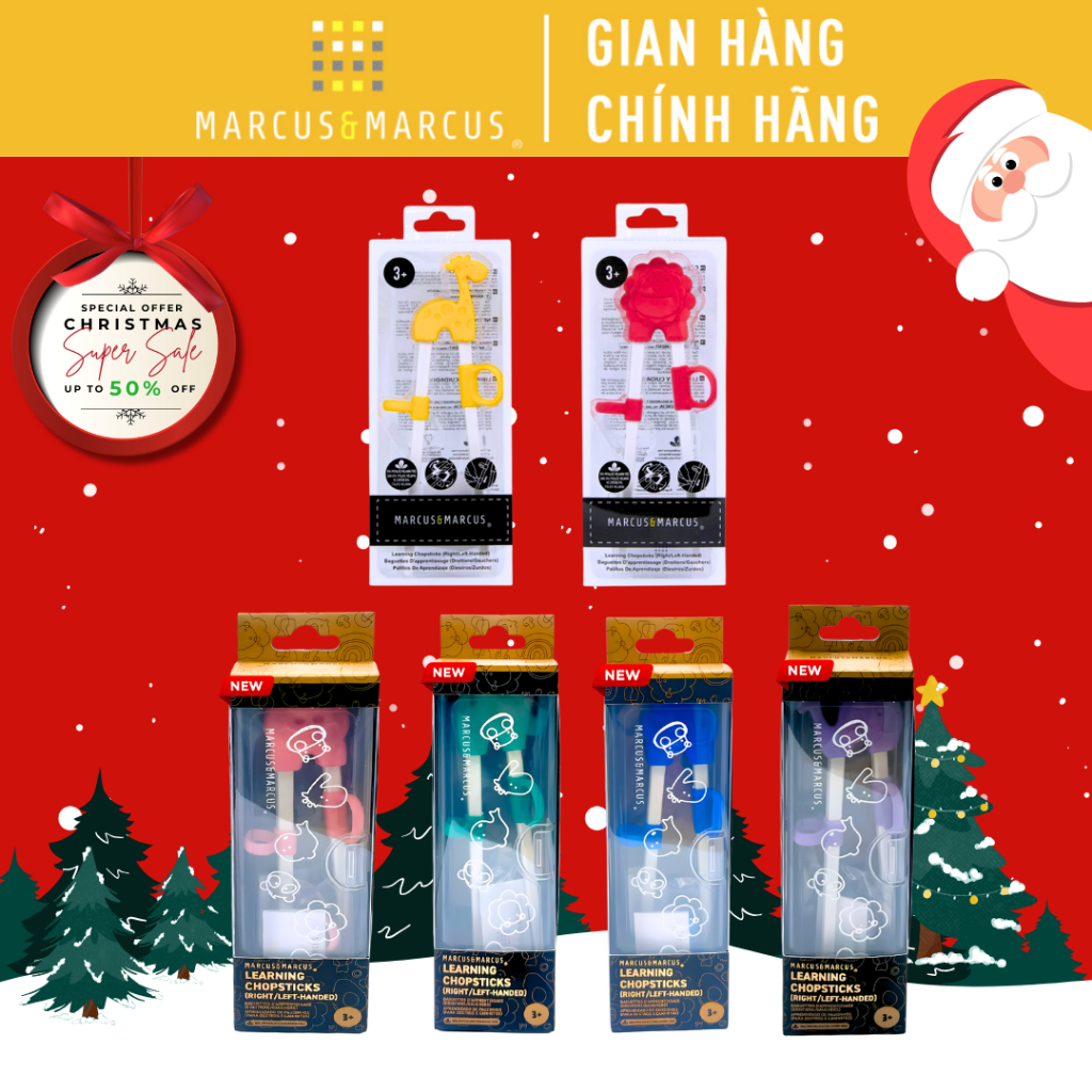 Đũa Tập Ăn Marcus & Marcus Cho Bé Từ 3 Tuổi | Shopee Việt Nam