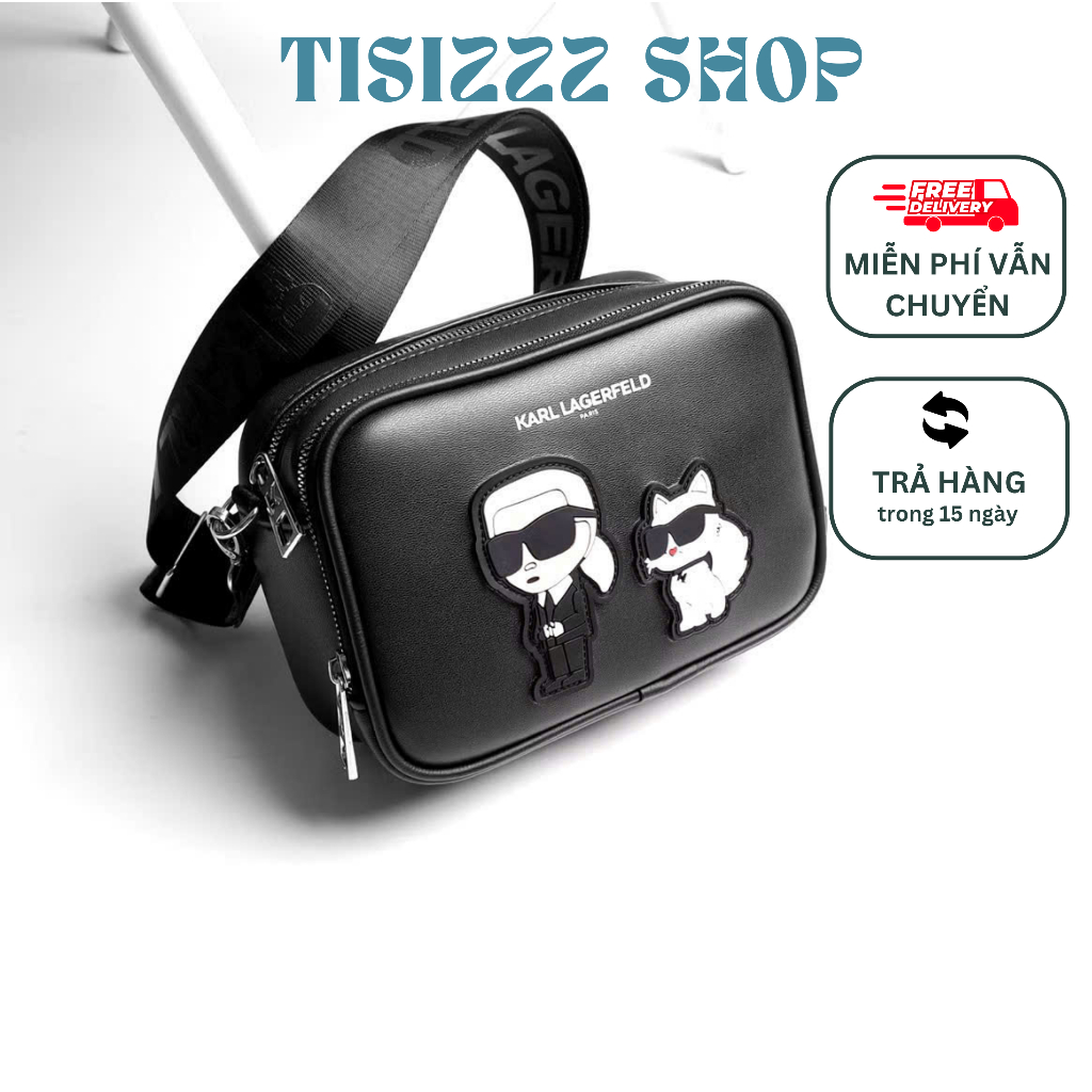 Túi Đeo Chéo KARL LAGERFELD - Logo Cao Su 3d Nổi Bật – Hình Nhân Vật ...