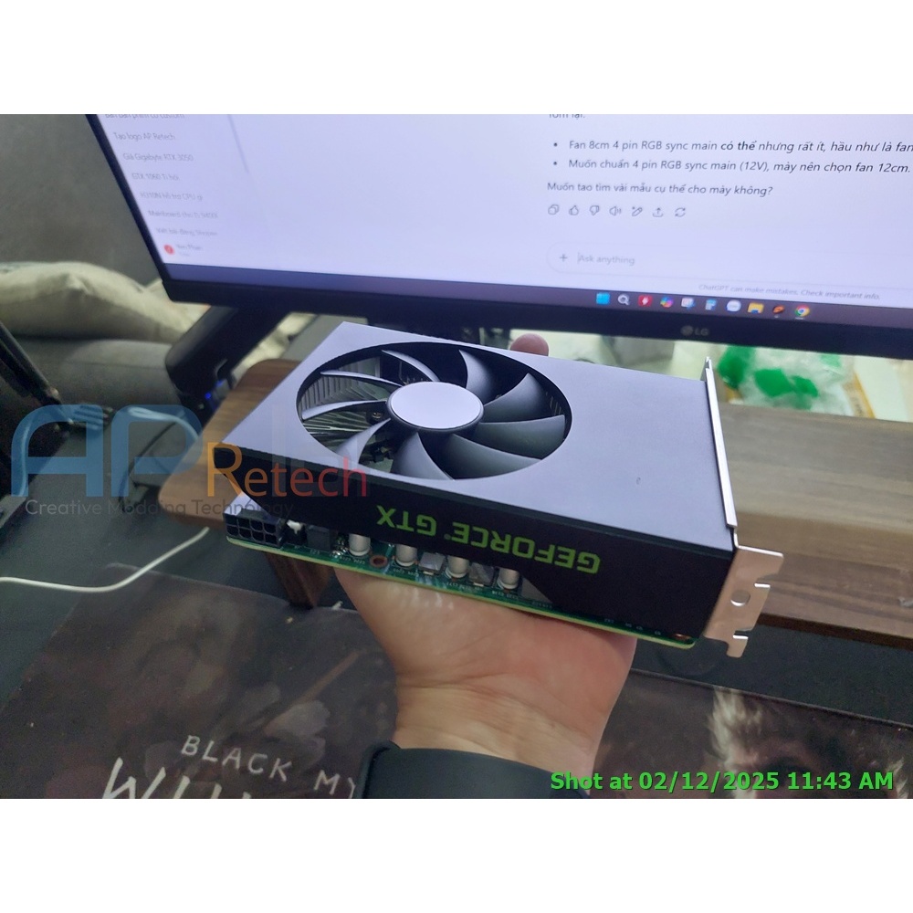 Card Đồ Họa VGA Dell OEM GTX 1660 Ti 6GB GDDR6 Single Fan. Hàng tháo ...