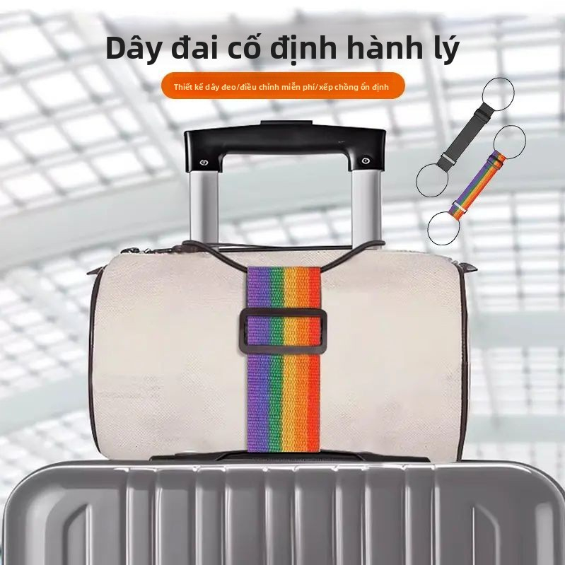 Dây cố định vali, dây buộc vali kéo, dây đàn hồi cố định hành lý ...