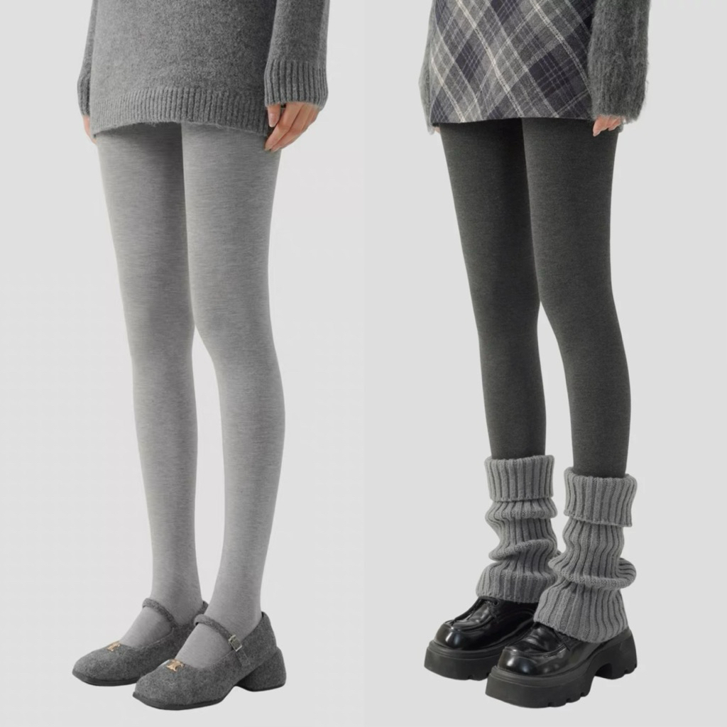 NARCIÉ STUDIO - Quần tất len legging nữ mùa đông giữ ấm siêu mềm co ...
