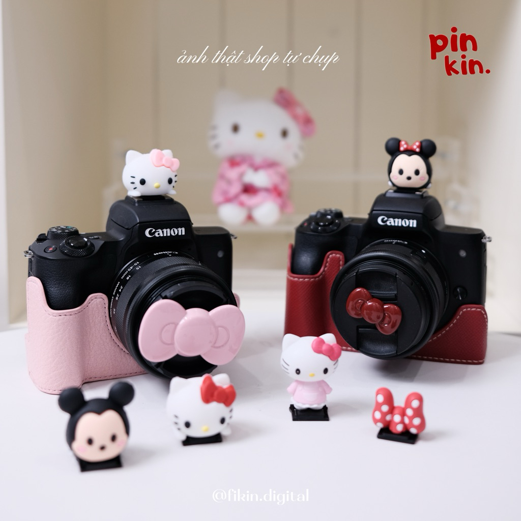 [SẴN] Hotshoe cover 𝐇𝐞𝐥𝐥𝐨 𝐤𝐢𝐭𝐭𝐲 Nắp che flash máy ảnh KTS Máy ảnh film ...