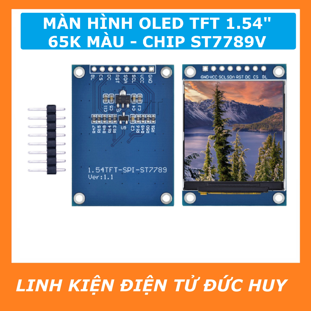 MÀN HÌNH OLED TFT 65K MÀU 1.54 INCH ( 240 x 240px) | Shopee Việt Nam