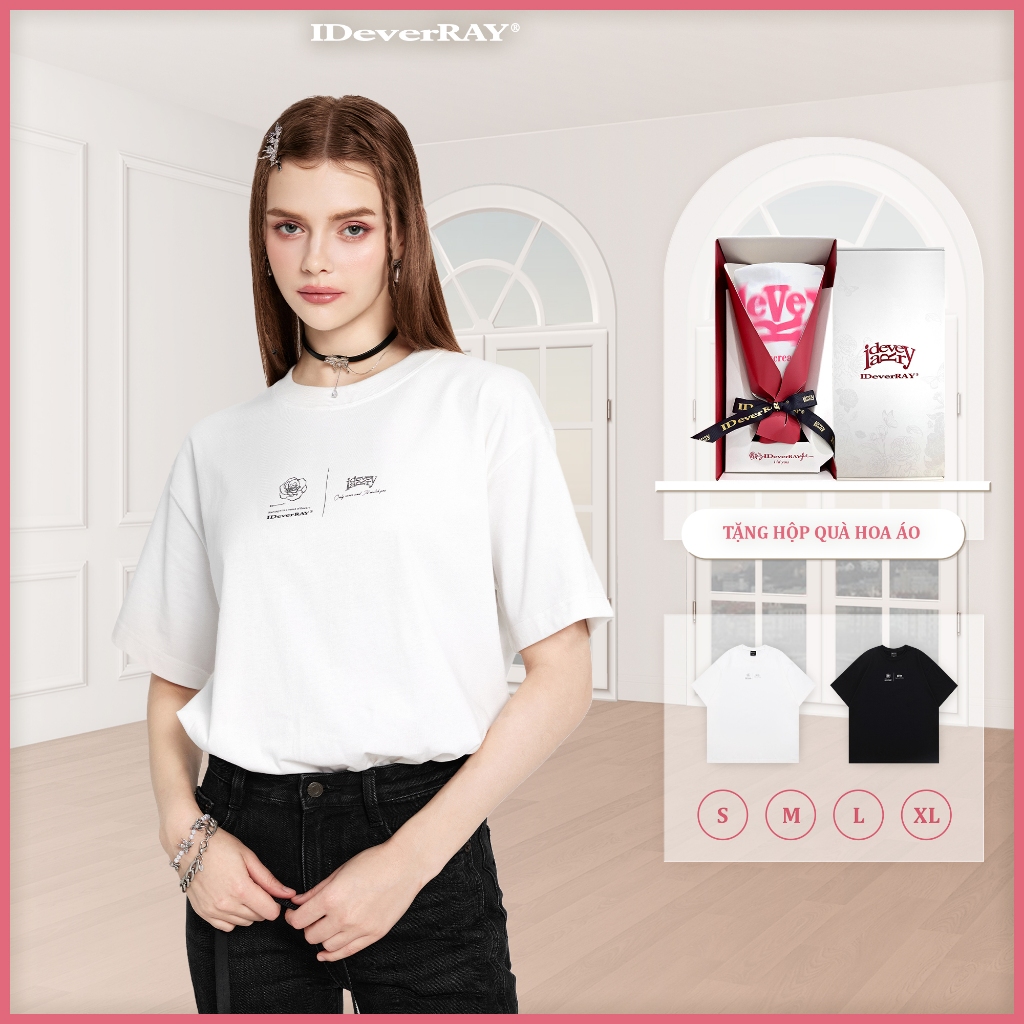 {HỘP HOA SNOW} Áo thun unisex cao cấp chính hãng IDeverRAY [Eternity ...