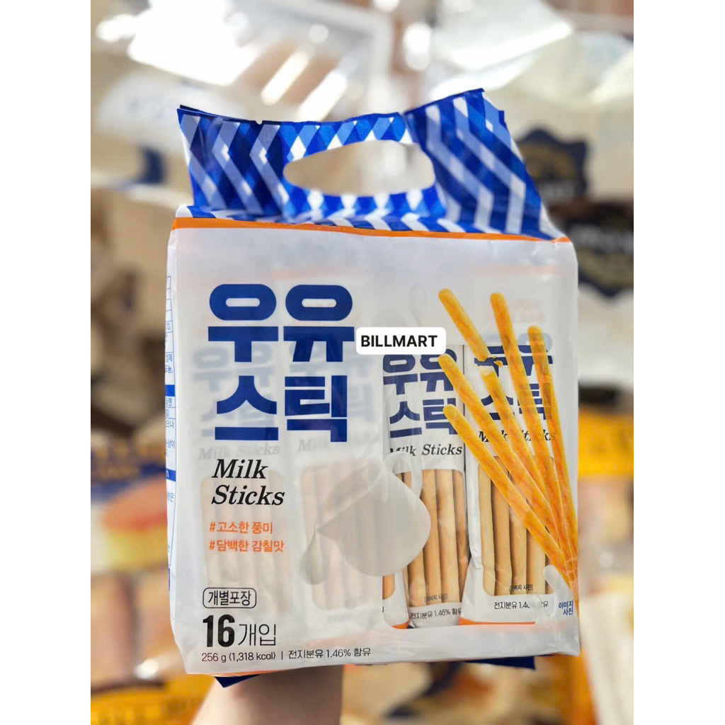🥛 BÁNH QUE SỮA HÀN QUỐC – NO BRAND MILK STICKS 🥛 | Shopee Việt Nam