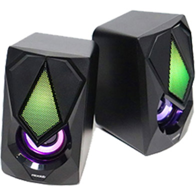 Loa Vi Tính Mini Microlab B25 Có LED, Công Suất 6W, Nguồn USB, Kết Nối ...