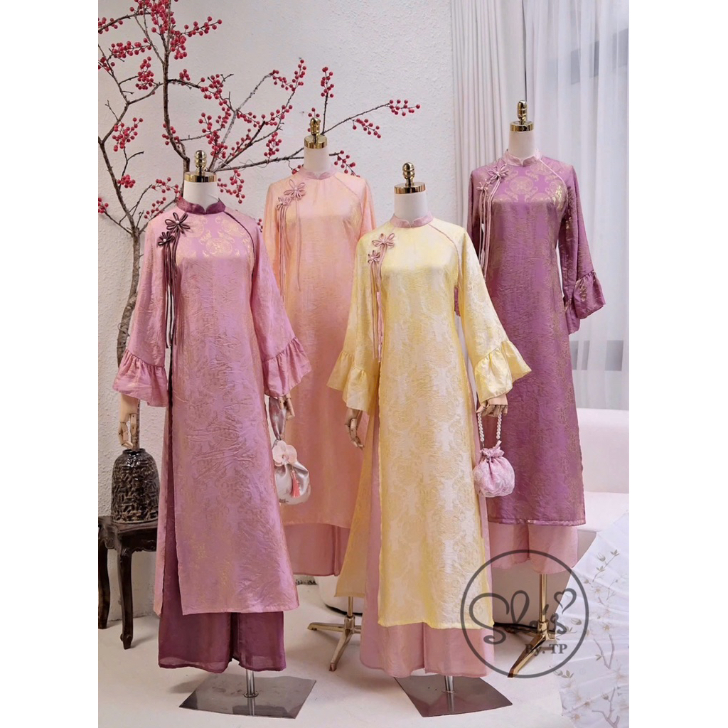 Bst 4 màu áo suông Tencel tay loe HyVan | Shopee Việt Nam