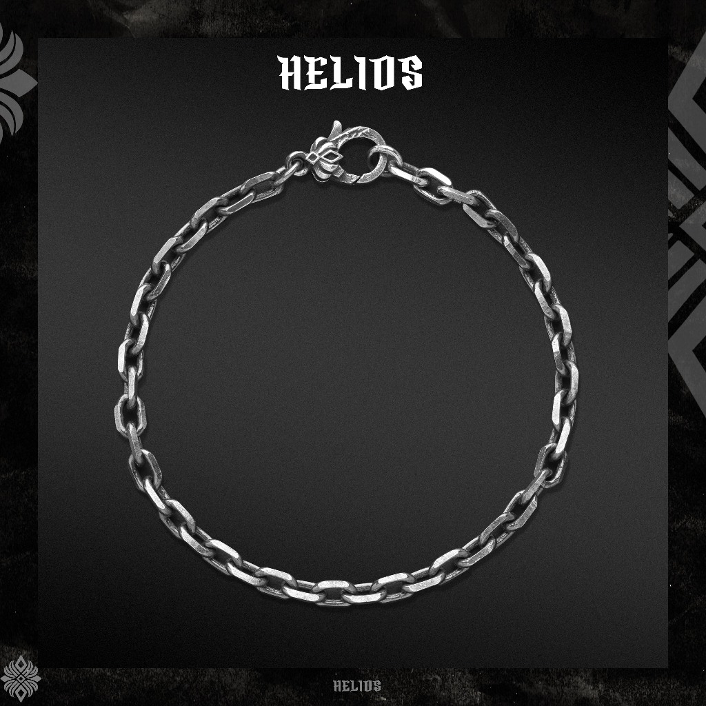 Vòng Tay Bạc S925 Chain Helios Rise x Lotus Helios Silver Original ...