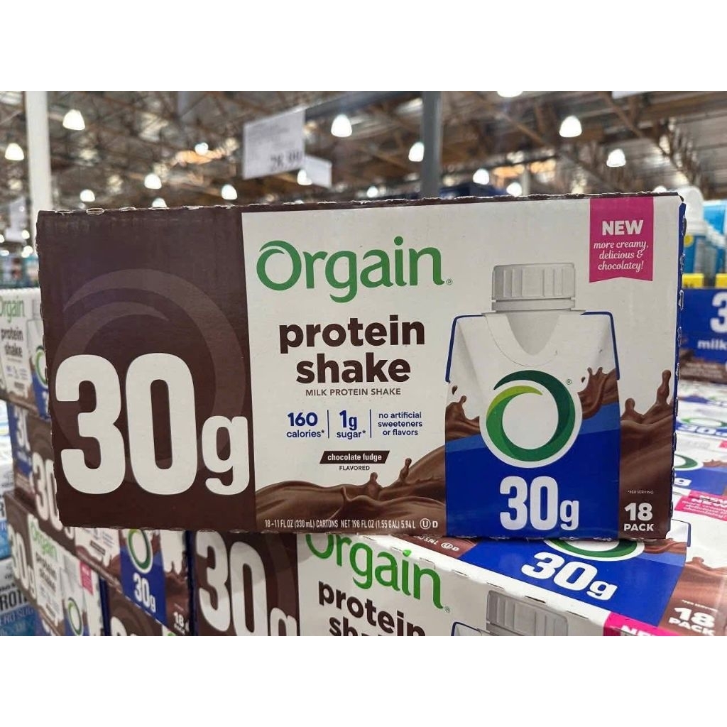 Date 13/4/26 Sữa Orgain 30g Milk Protein Shake Thùng 18 hộp- Vị ...