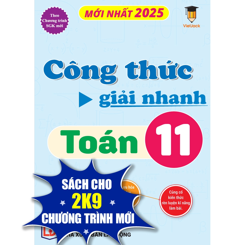 Sách - Công thức giải nhanh Toán 11 Vietjack | Shopee Việt Nam