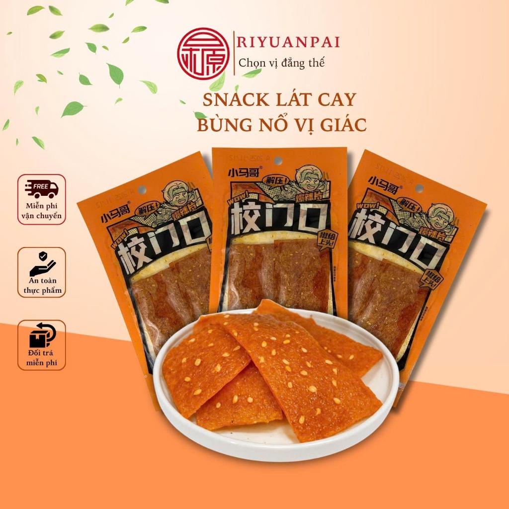 Snack lát cay bùng nổ vị giác que cay nội địa trung | Shopee Việt Nam