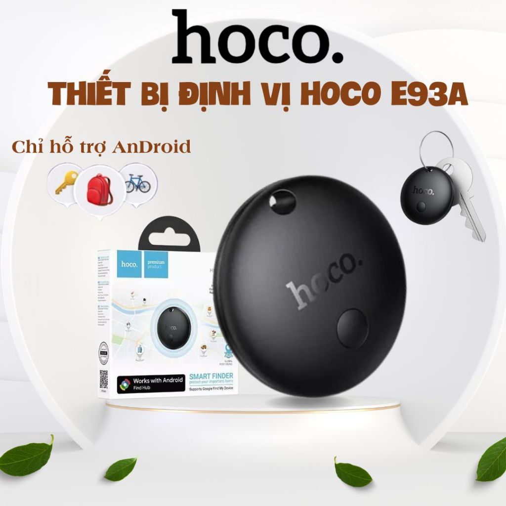 Thiết bị định vị thông minh không dây HOCO E93A, Định vị toàn cầu ...