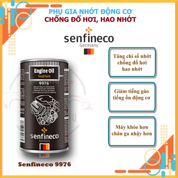 Senfineco 9976 Dung Tích 300ML Engine Oil Treatment Bảo Vệ Và Tăng Chỉ ...