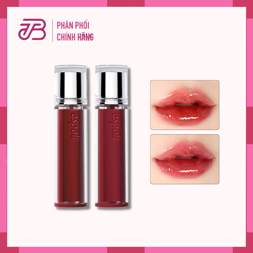Son Tint Bóng Espoir Couture Lip Tint Glaze 4gr Nutty/ Vampy Mềm Mịn Lâu Trôi - Lip Tint Glaze ...