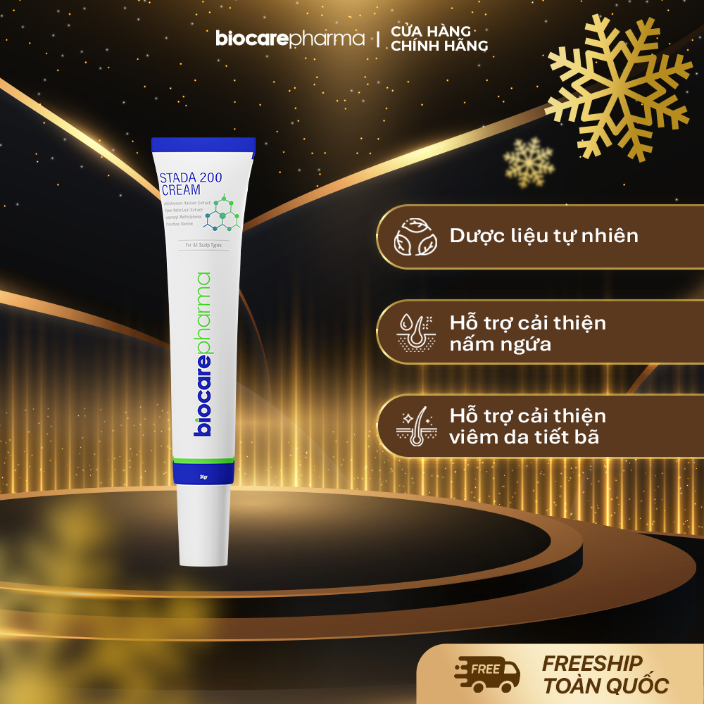Kem hỗ trợ loại bỏ nấm da đầu - bong tróc vảy trắng | Stada 200 cream ...