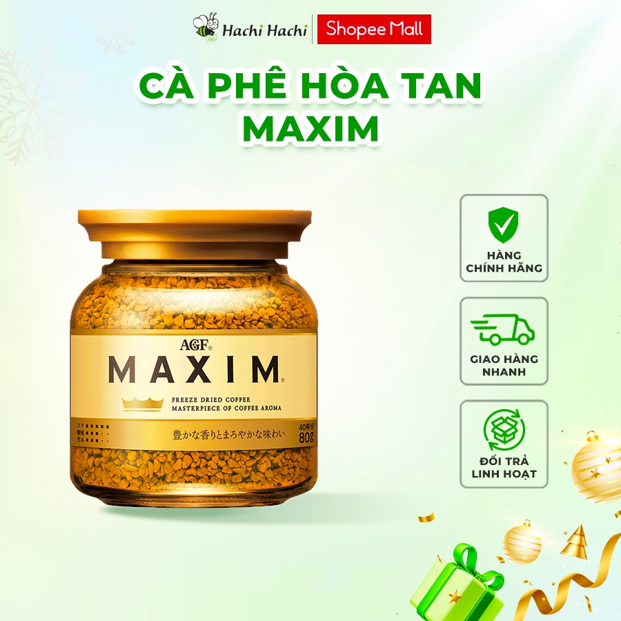 Cà phê hòa tan Nhật Bản Maxim Ajinomoto Agf 80g - Hachi Hachi Japan ...