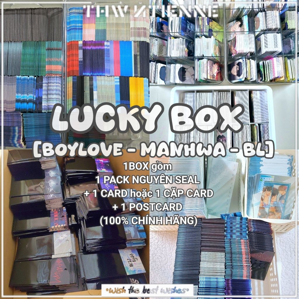 (SẴN) Lucky box MANHWA BOYLOVE BL chính hãng | Shopee Việt Nam