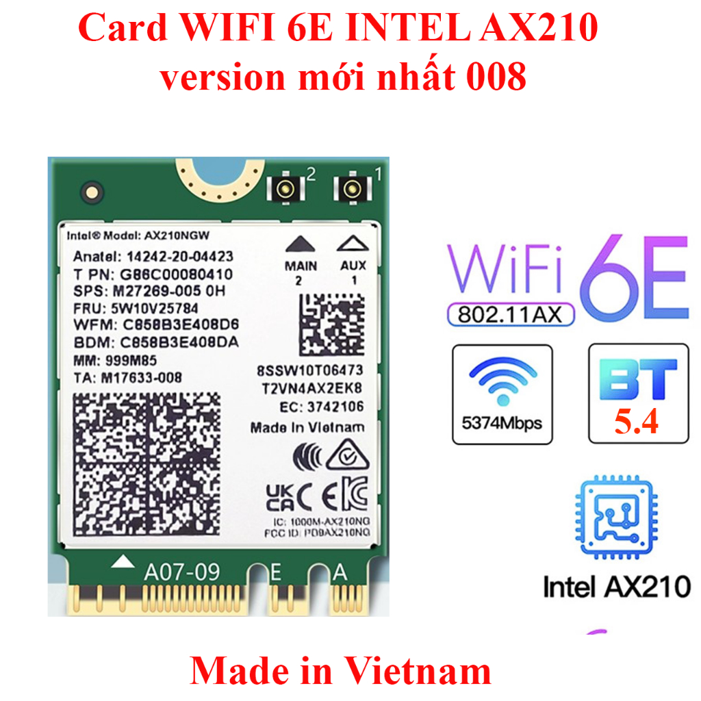 ax210 giá tốt Tháng 5, 2026 | Mua ngay | Shopee Việt Nam