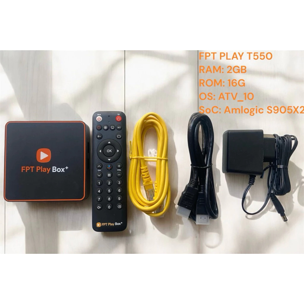 FPT Play Box T550 - S550 ROM ATV - Xem Truyền Hình, Youtube, Bóng Đá ...