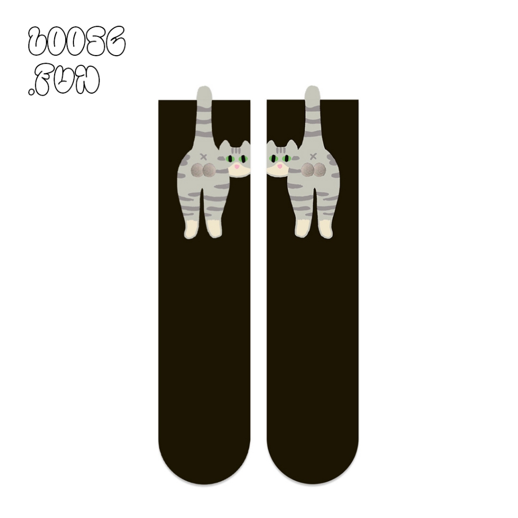 Tất Cổ Cao Đốm Hổ | Loose.fun | 305 | Shopee Việt Nam