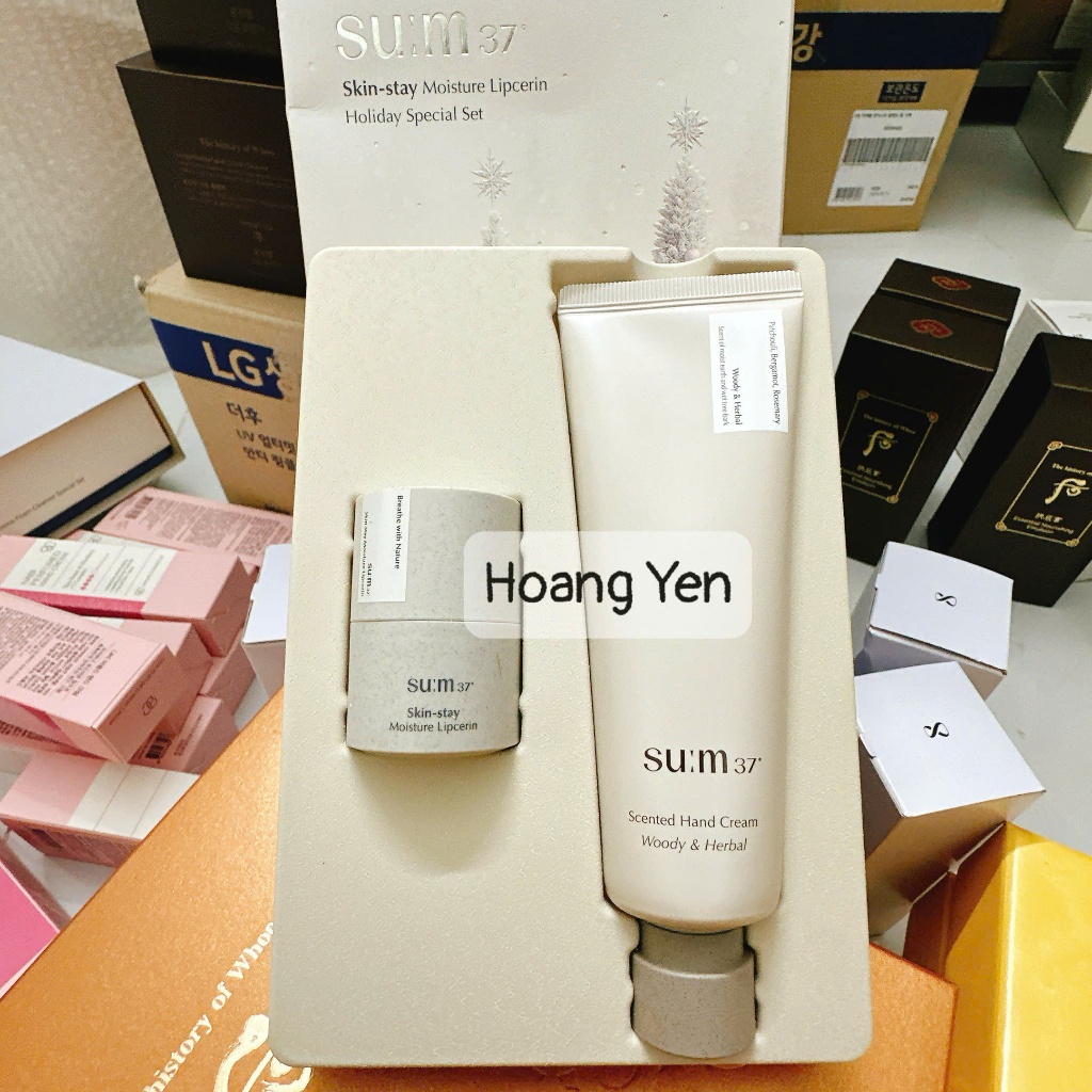 [nội Hàn] Kem Dưỡng Da Tay Sum Su:m37 Time Energy Hand Cream (HŨ SON ...