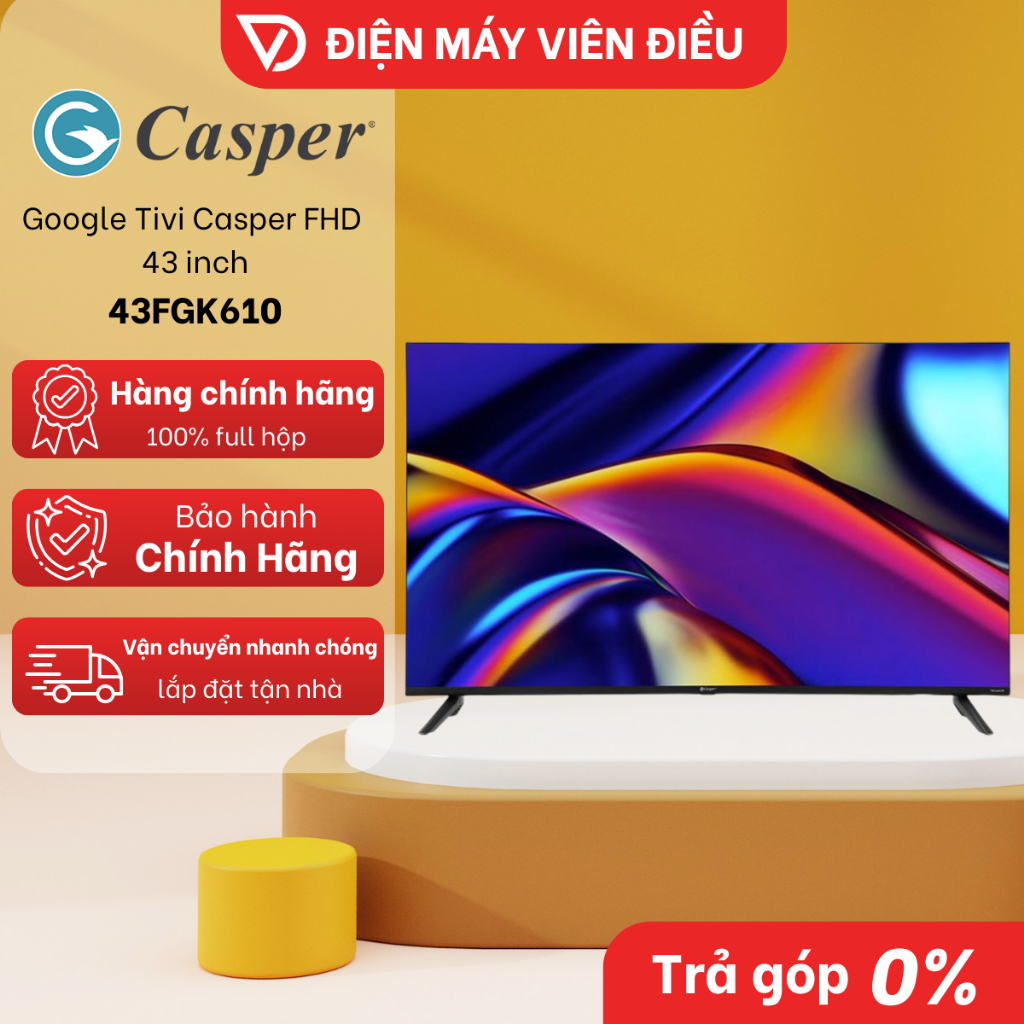 [FREESHIP NGHỆ AN] Google Tivi Casper FHD 43 Inch 43FGK610 – Hình Ảnh ...