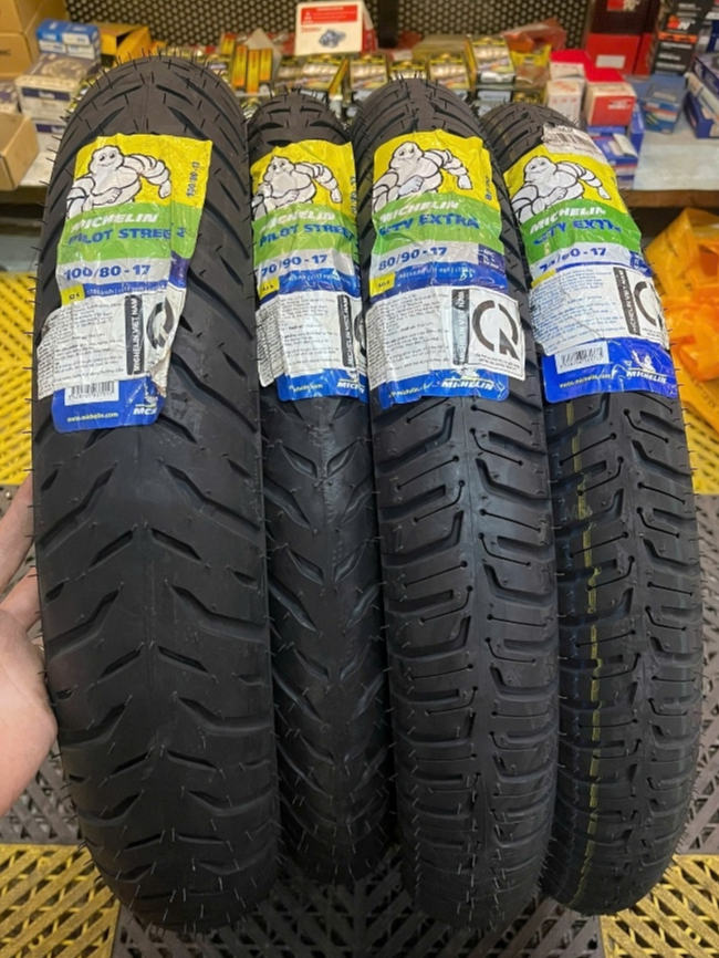 Vỏ lốp xe MICHELIN City Extra - Pilot Street 2, nhiều size dành cho xe ...