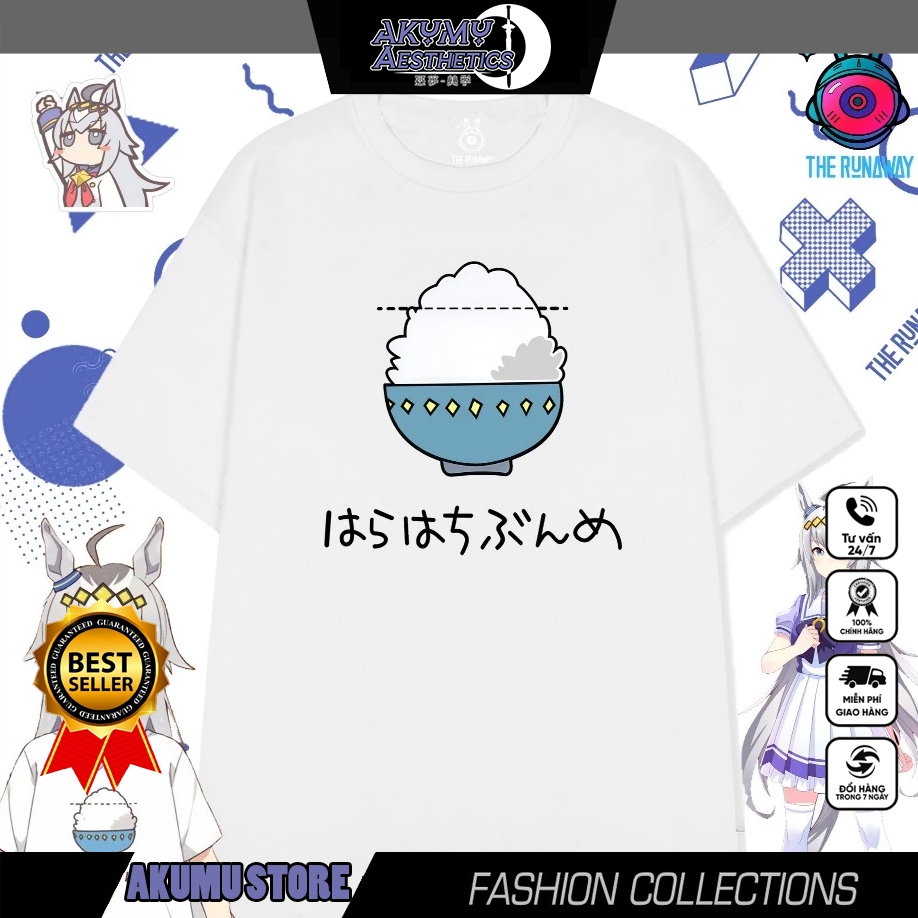 Mẫu Áo thun Uma Musume : Oguri Cap Rice Bowl - Jesus Jojo, Forgive Them ...