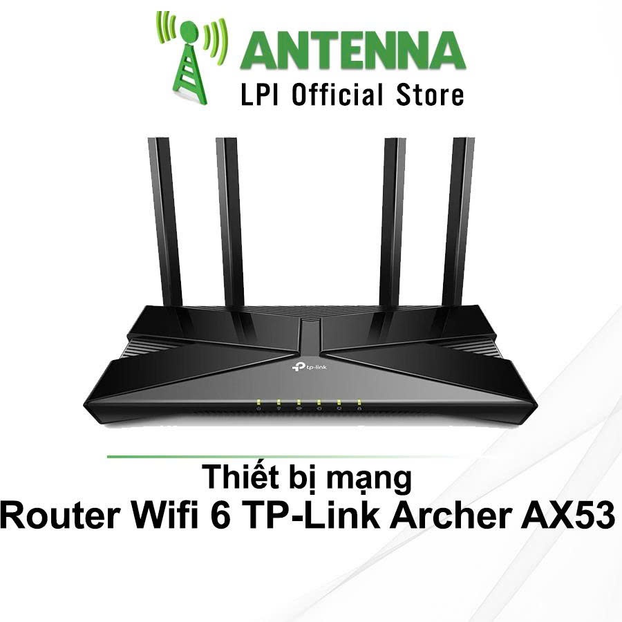 Thiết bị mạng Router Wifi 6 TPLink Archer AX53 | Shopee Việt Nam