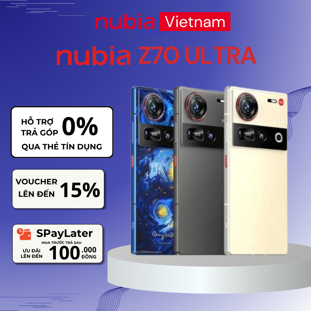 Điện thoại Nubia Z70 Ultra I Snapdragon 8 Elite I Màn AMOLED 144Hz I ...