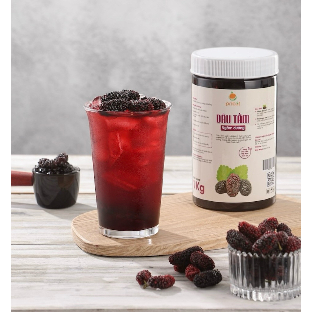 Dâu tằm ngâm đường hũ 1Kg | Shopee Việt Nam