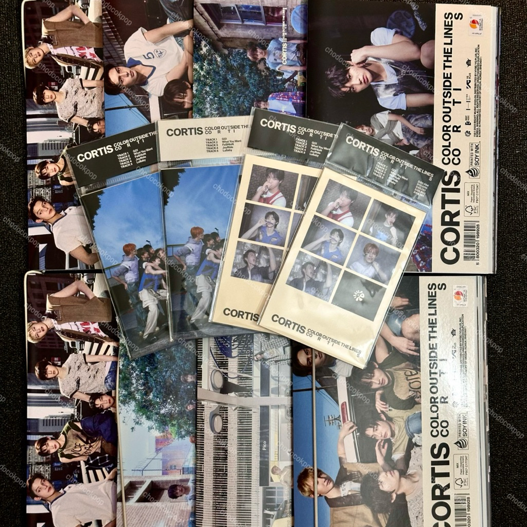 [Có Sẵn] Rỗng CORTIS Scene - Weverse A B (Không Card color outside the ...