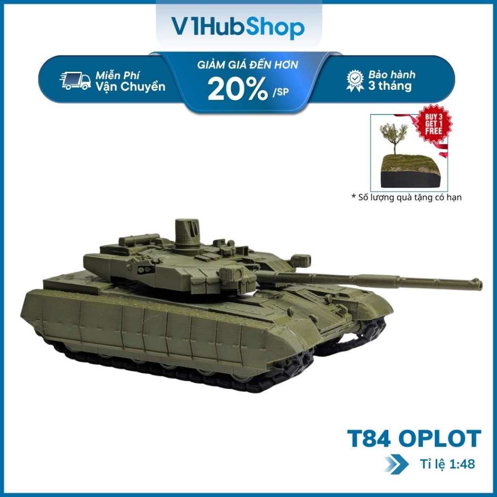 Mô hình xe tank Ukraine T84 Oplot | Xe quân sự Ukraine T-84 Oplot tỉ lệ ...