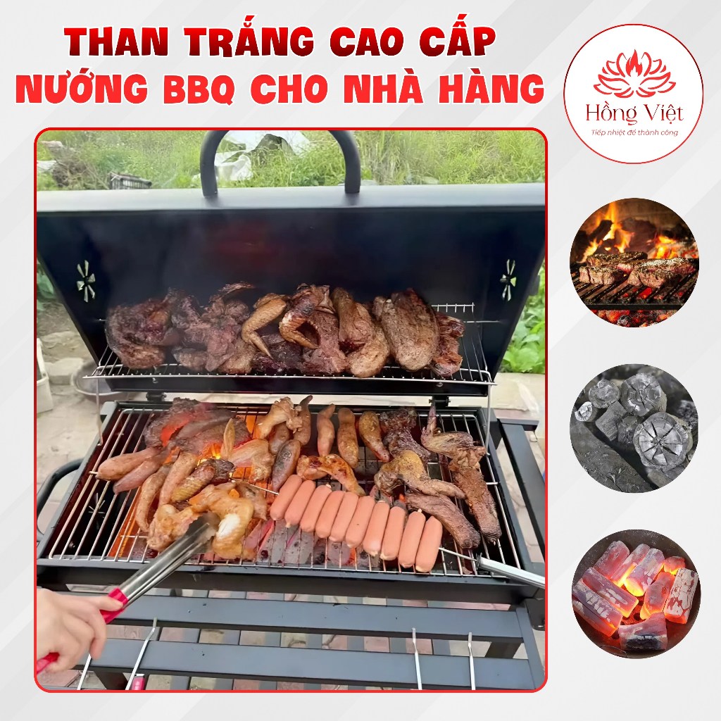 Than trắng BINCHOTAN Nướng BBQ Cao Cấp Dành Cho Nhà Hàng Quán Ăn Than ...