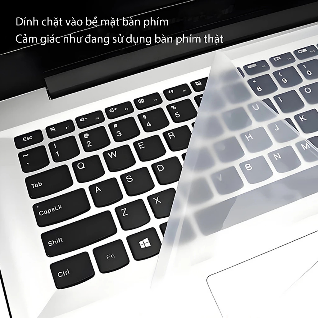 Tấm Phủ Bàn Phím Silicon Cho Laptop 13–17 Inch, Dày ~0.3mm, Chống Nước ...