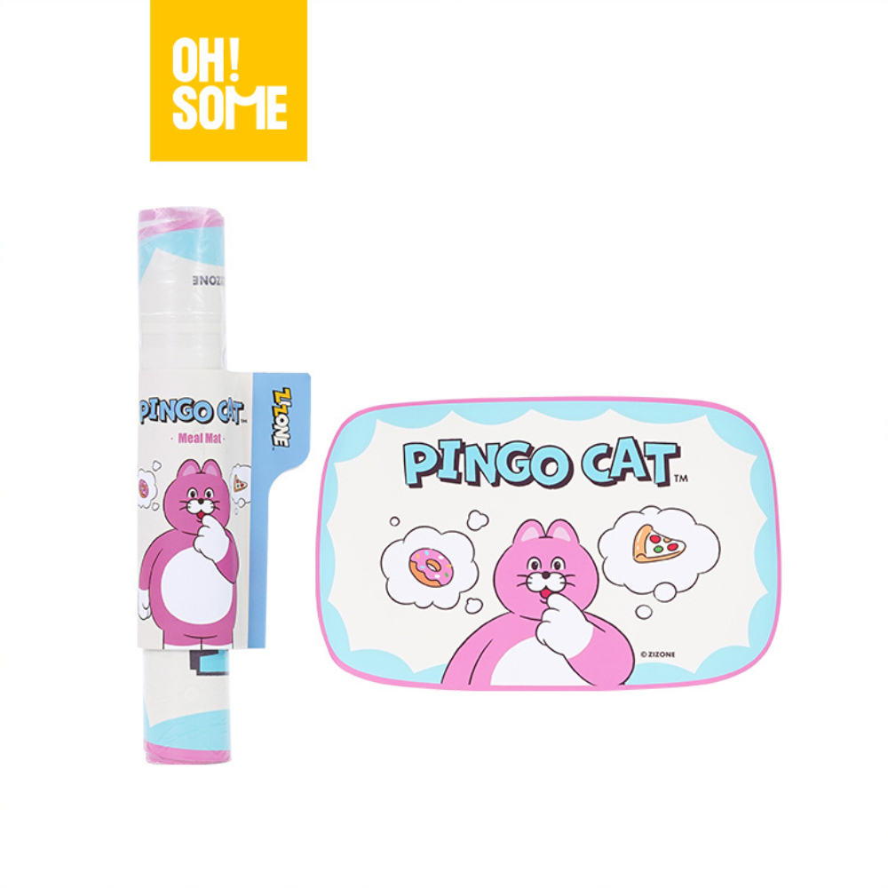 【OHSOME x Zizone】- Tấm lót bàn ăn Mèo béo Pingo chống thấm nước chống ...