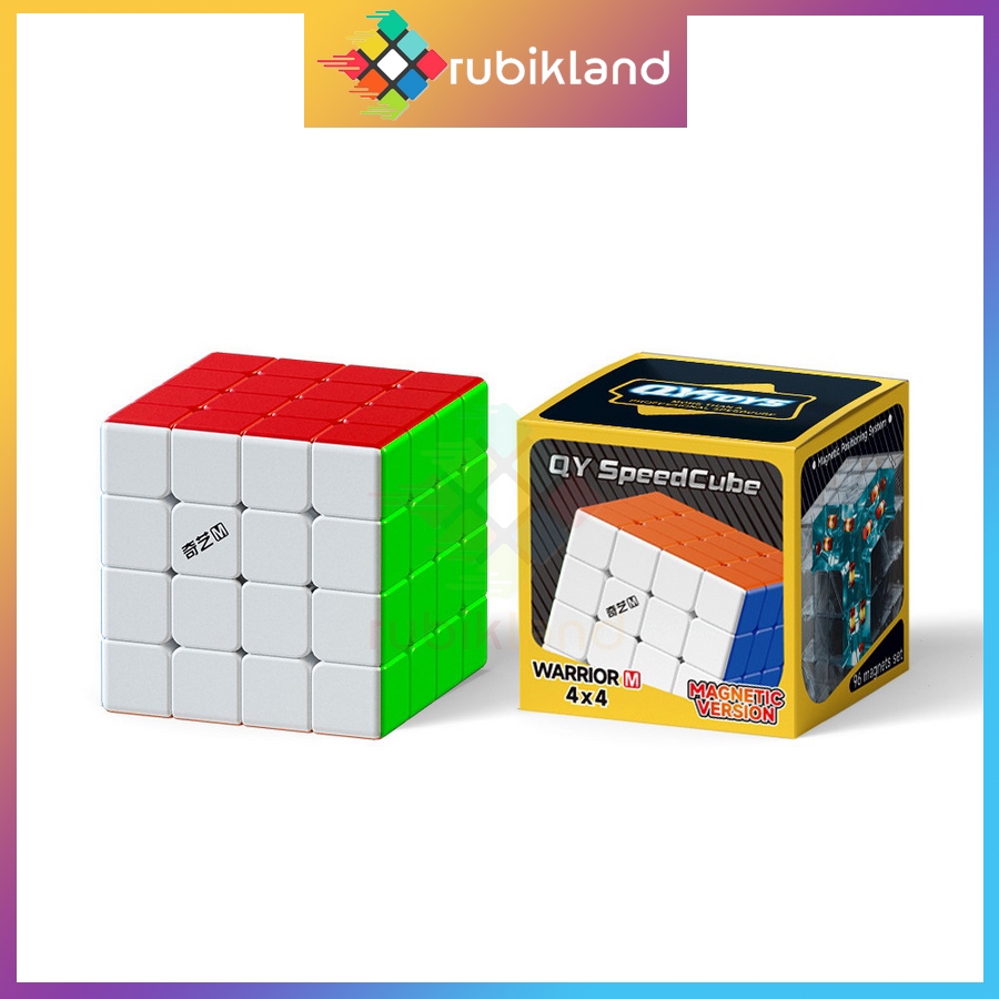 [QiYi] Rubik 4x4 QiYi Warrior M Pro 2025 Stickerless Rubic 4x4x4 Có Nam ...