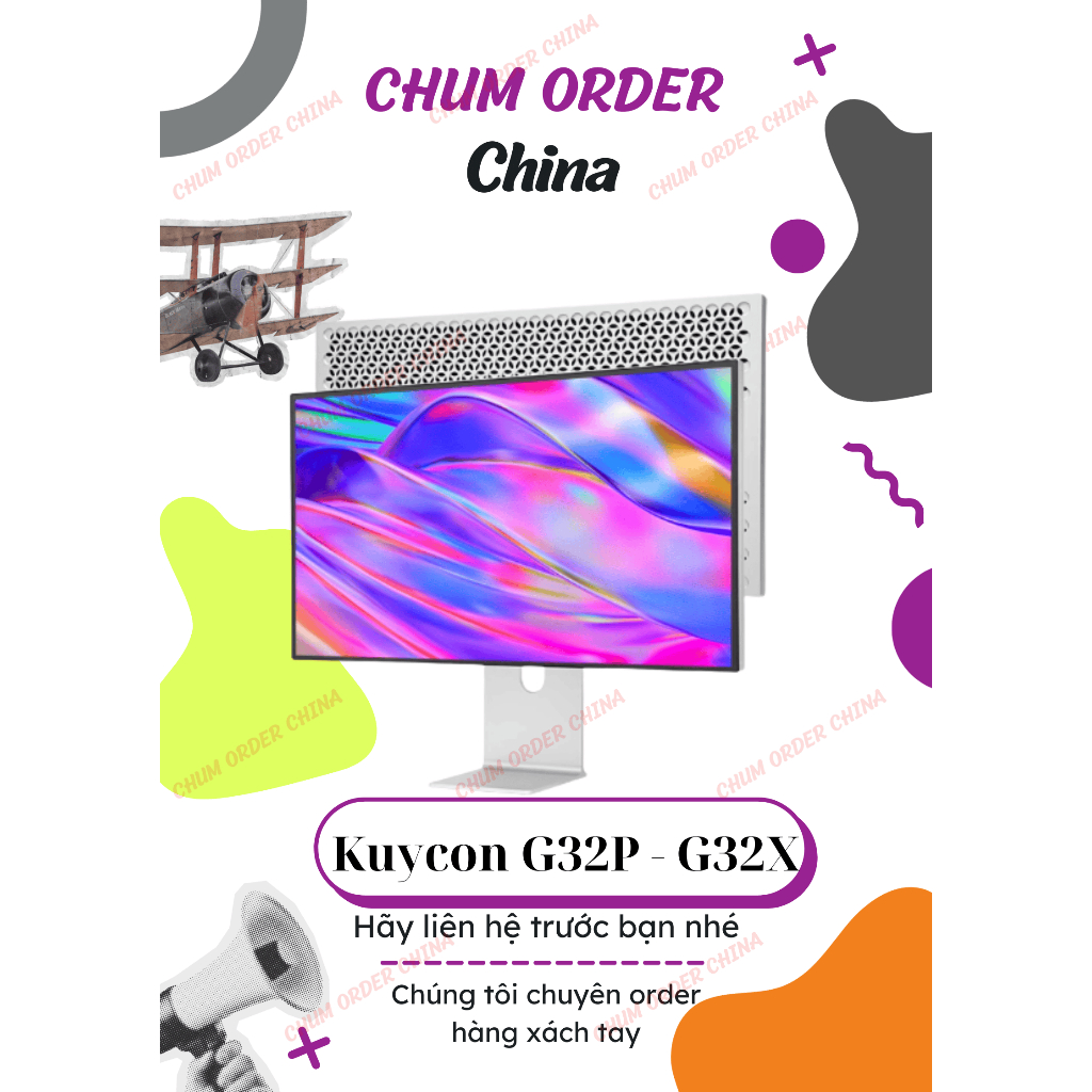 [ Liên hệ trước ] Màn hình KUYCON G32P , G32X Ultra HD, Máy tính 32 ...