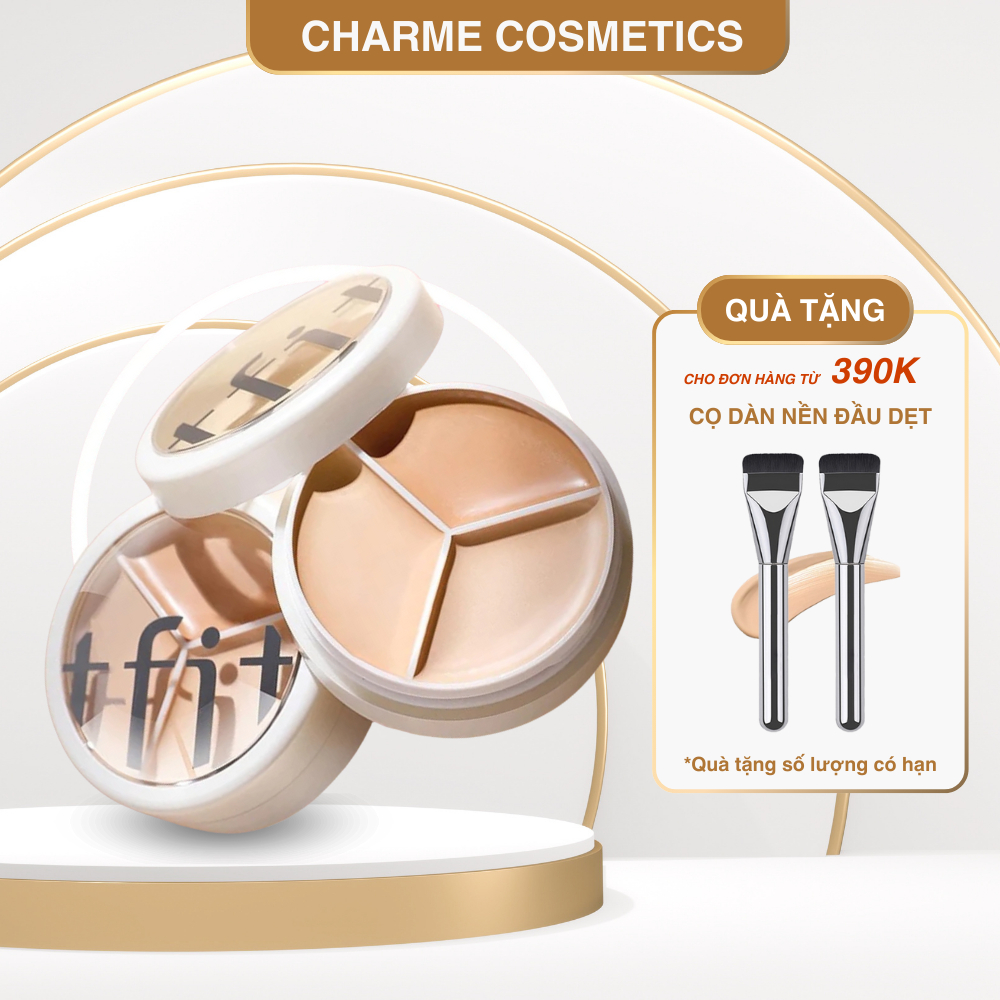 Kem Che Khuyết Điểm TFIT Cover Up Pro Concealer 3 Ô 15g | Shopee Việt Nam