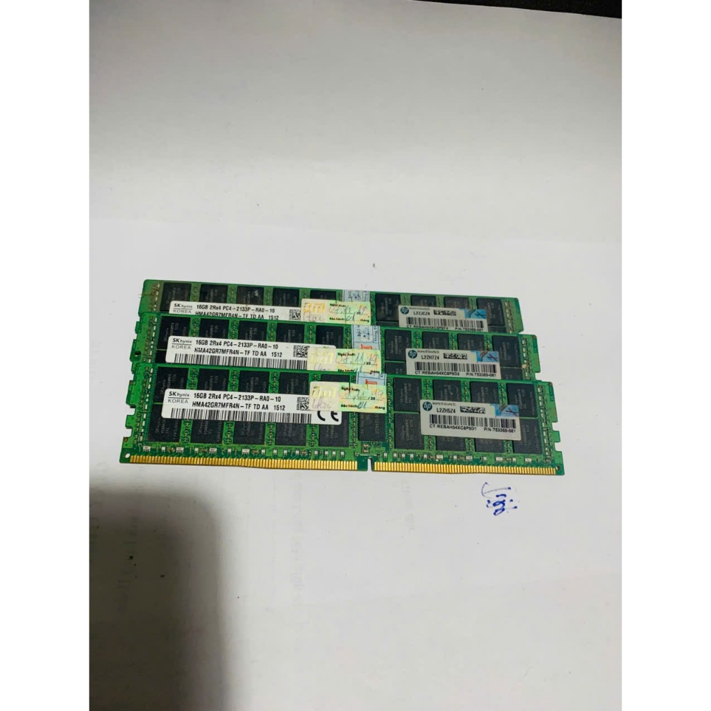 Ram Server ECC REG 32GB, 16GB, DDR3, DDR4 Hàng Zin Tháo Máy, BH 12 ...
