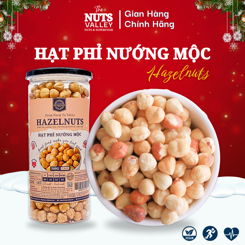 Hạt Phỉ – Ăn Healthy, Làm Sữa Hạt, Bánh Kẹo, Noel, Giáng sinh ...