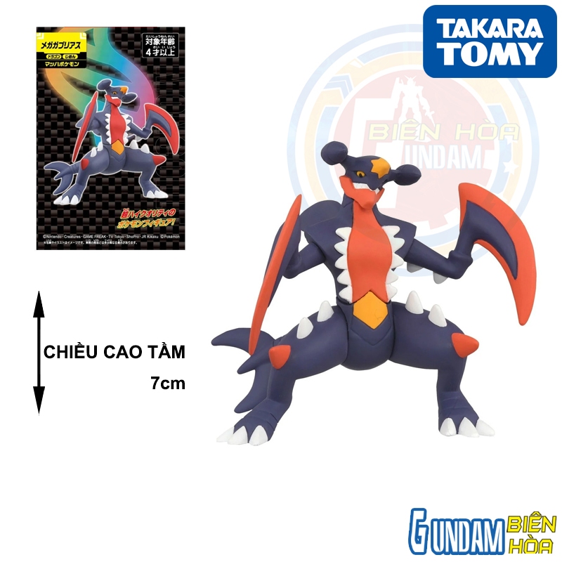 Mô hình Pokemon Moncolle Mega Garchomp | Shopee Việt Nam