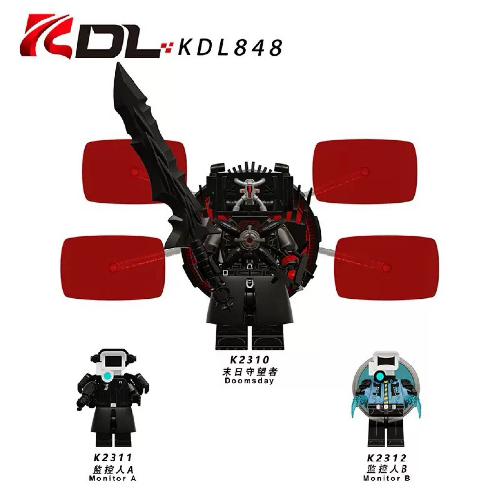 Minifigure Skibidi Toilet Đồ Chơi Lắp Ráp Các Nhân Vật Truyện Tranh ...
